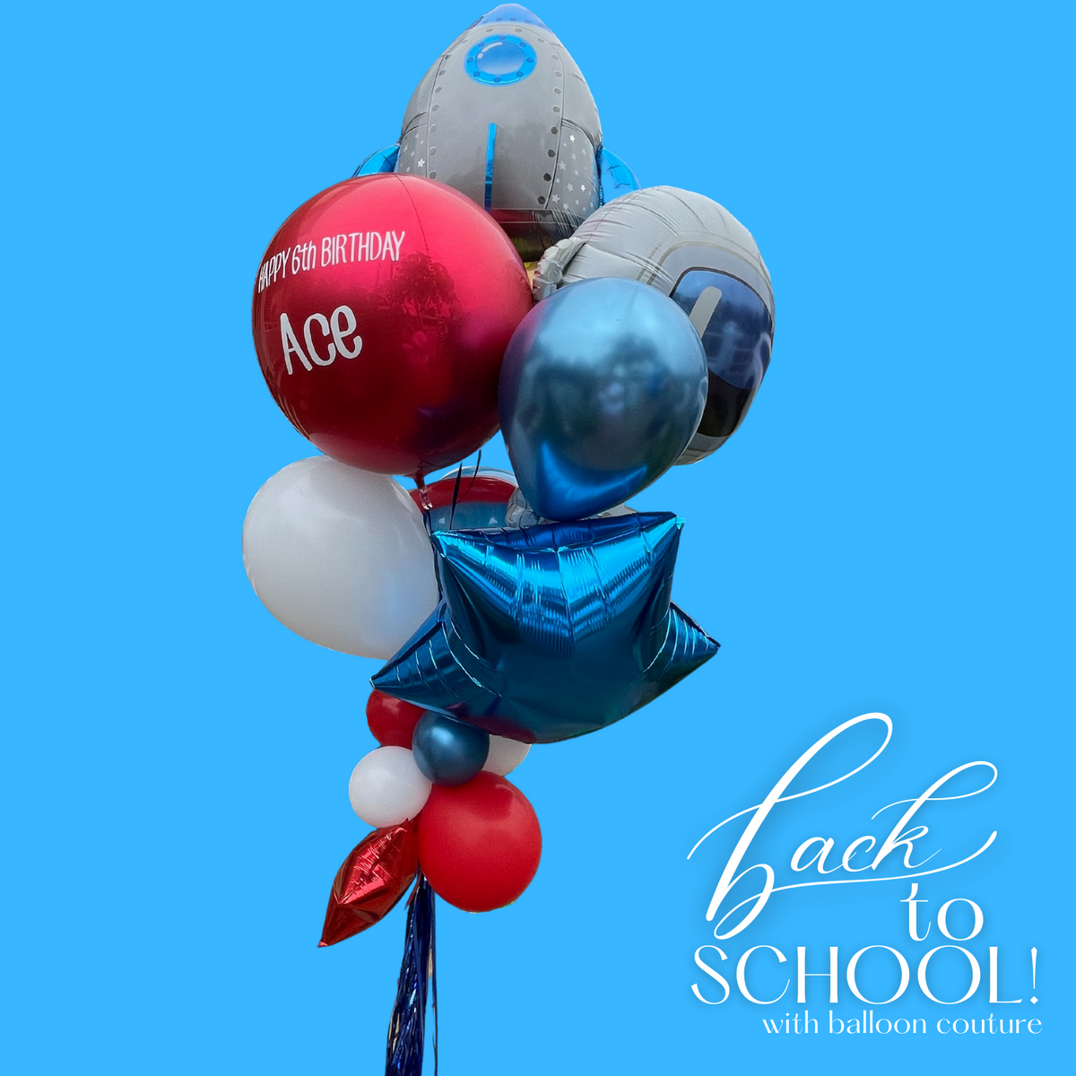Back to School Balloon Bouquet - Sydney Delivery – Balloon Couture ...
