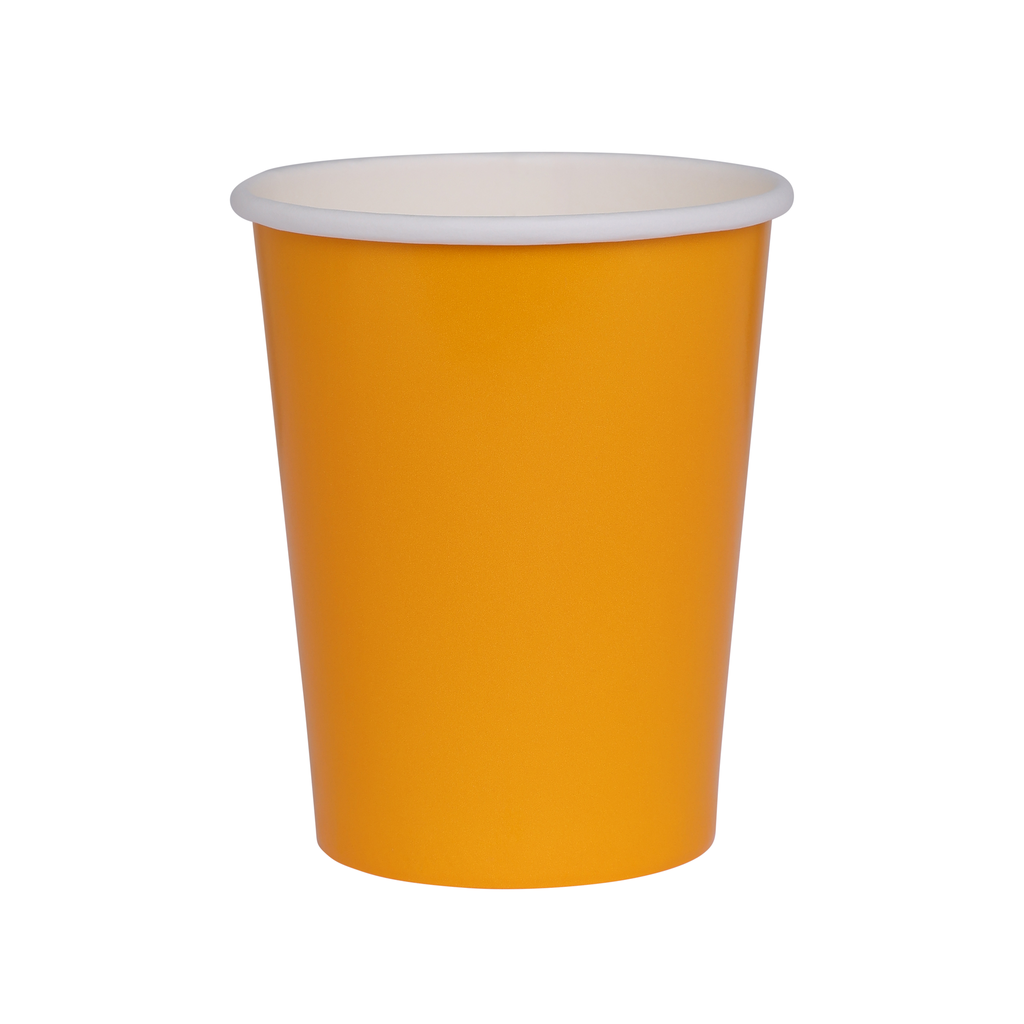 Tangerine Paper Cup 20pk – Balloon Couture - Balloon & Party