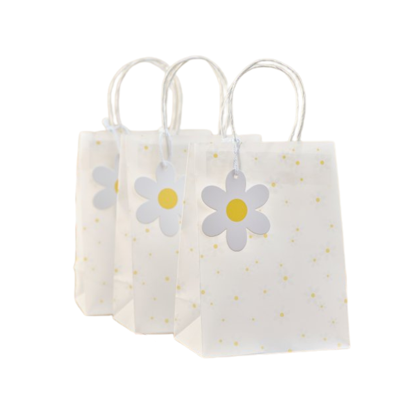 Ditsy Daisy Paper Party Bags – Balloon Couture - Balloon & Party