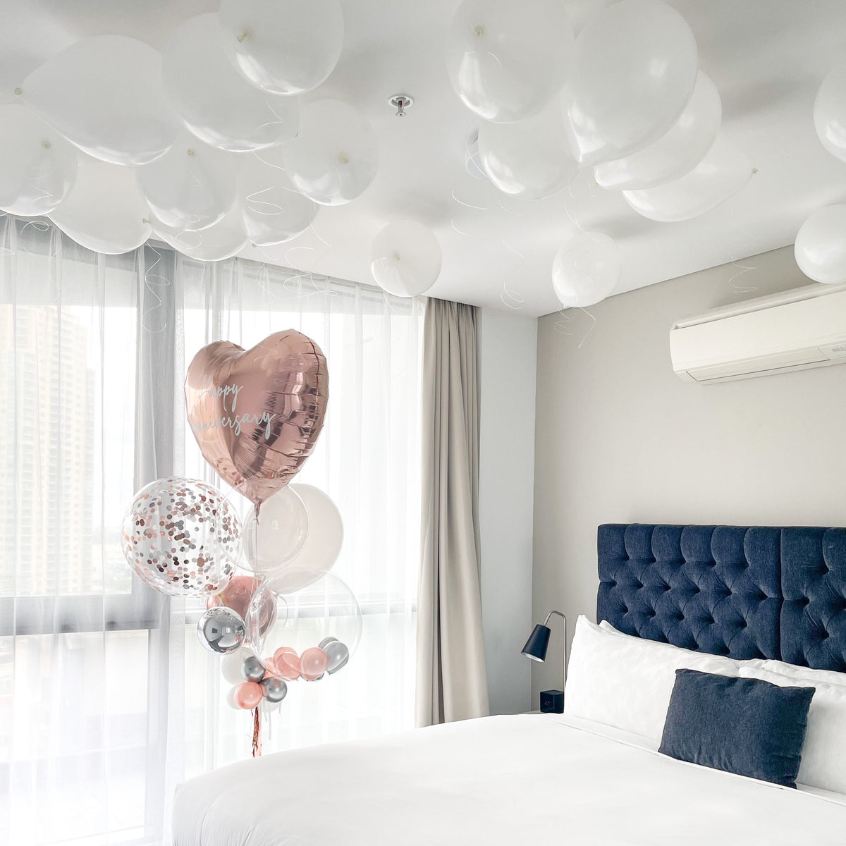 Bedroom Balloon Package - Sydney Delivery – Balloon Couture - Balloon ...