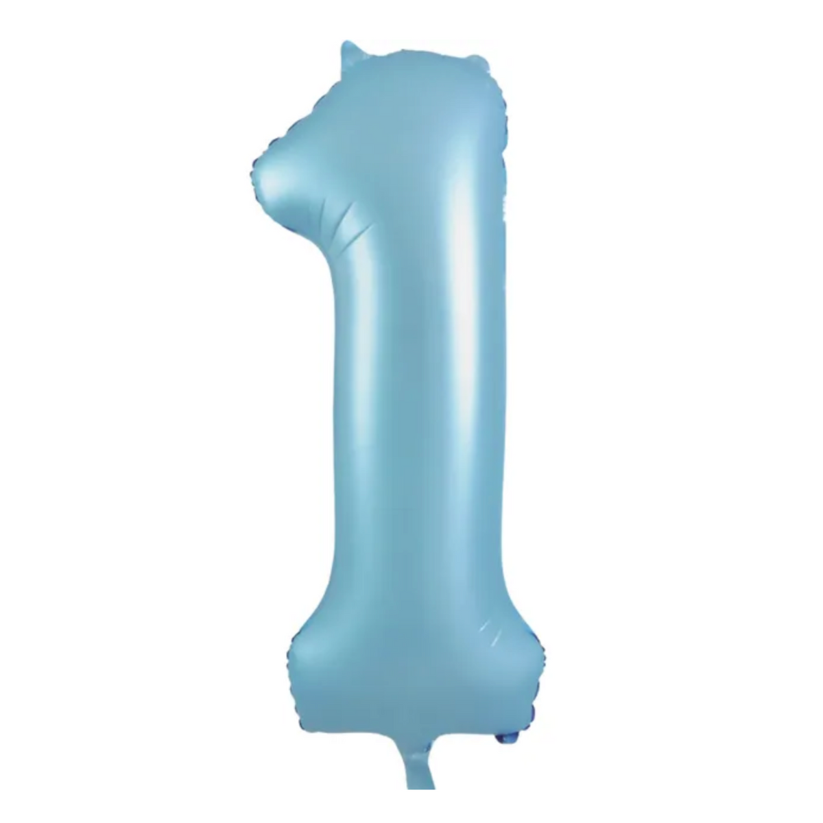 Pastel Blue Foil Number Balloon 86cm - Choose Your Number – Balloon ...