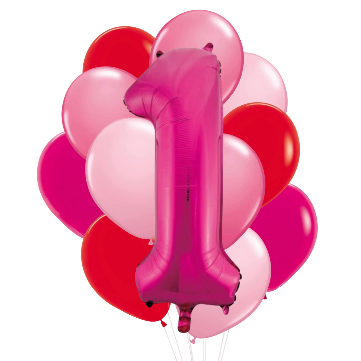 Loved Up Number Balloon Bundle – Balloon Couture - Balloon & Party